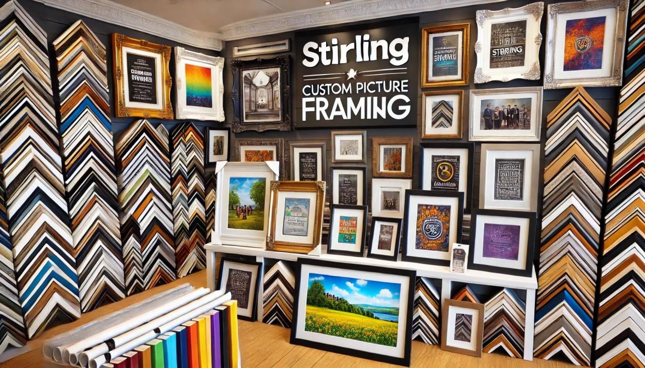 Professional Picture Framing in Falkirk | Custom Frames for Art & Memorabilia - Picture Smart